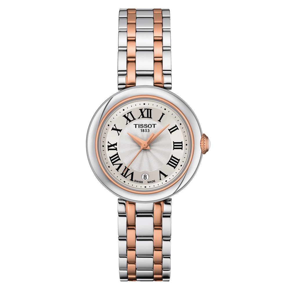 Tissot - Bellissima Small Lady S/Steel & R/Gold Watch 26mm | Peter's of ...