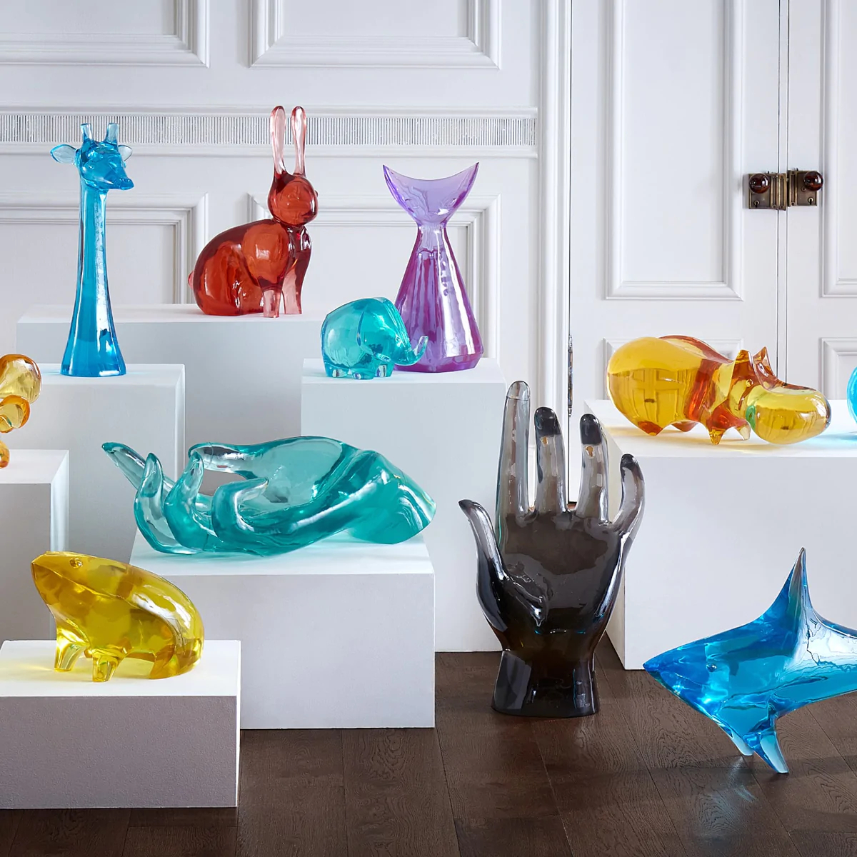 NEW Jonathan Adler Giant Acrylic Shark | eBay