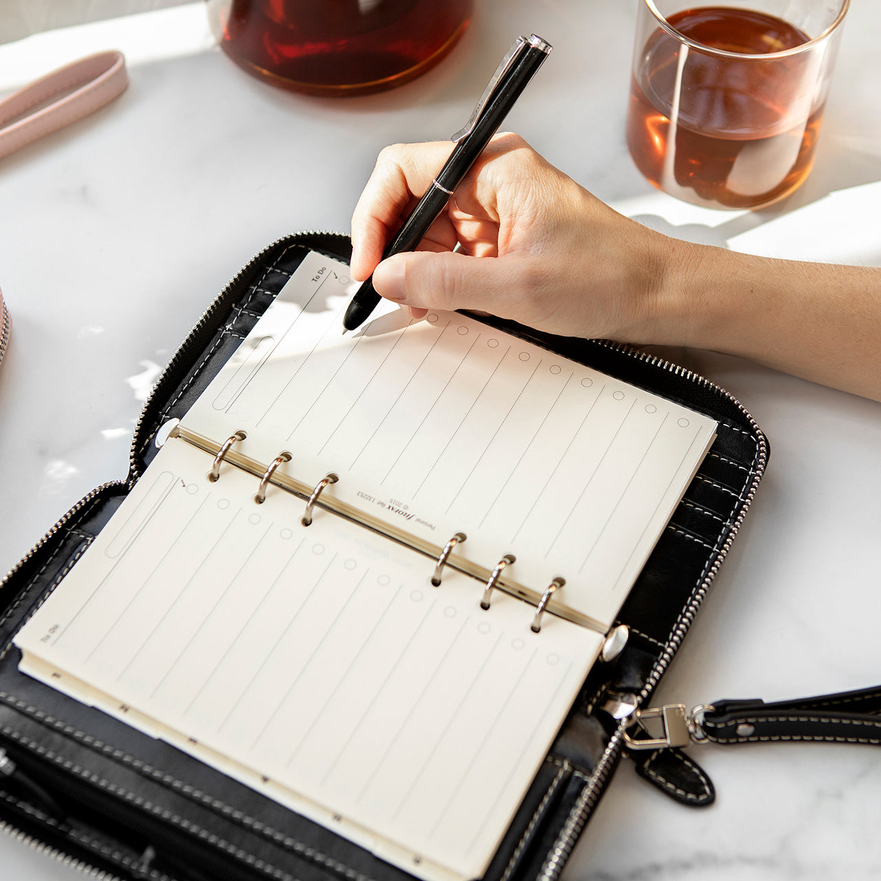 Filofax - Malden Compact Zip Personal Organiser 2023 Black | Peter's of ...