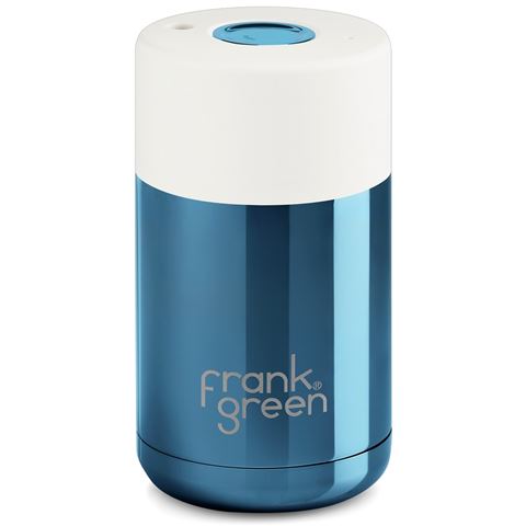 Frank Green - Limited Edition Ceramic Reusable Cup Blue/Cloud 295ml ...