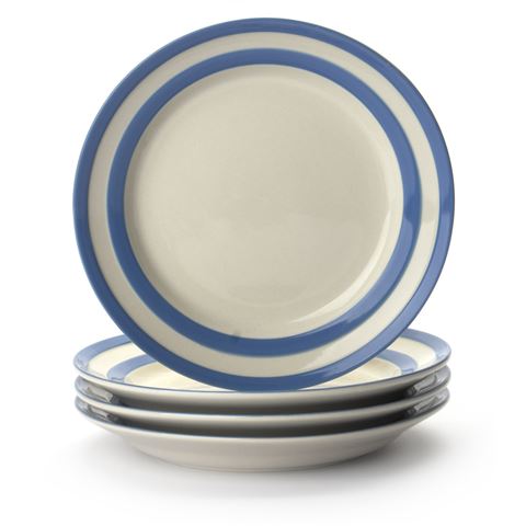 Cornishware - Side Plate Blue Set of 4 | Peter's of Kensington