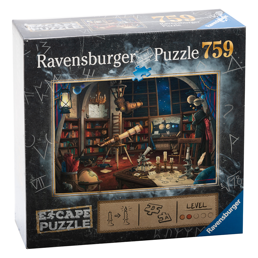 Ravensburger - Escape 1 The Observatory Puzzle 759pc | Peter's of ... Ravensburger - Escape 1 The Observatory Puzzle 759pc | Peter's of ...