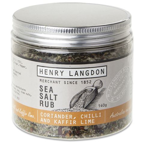 Henry Langdon - Coriander, Chilli & Kaffir Lime Sea Salt Rub | Peter's ...