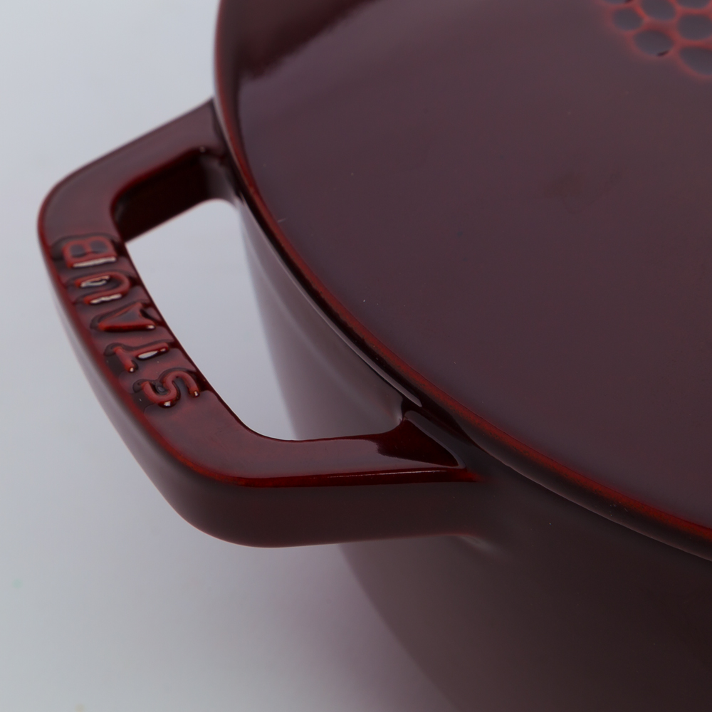 Staub French Rooster Grenadine Cocotte 24cm 3.6l for sale online | eBay