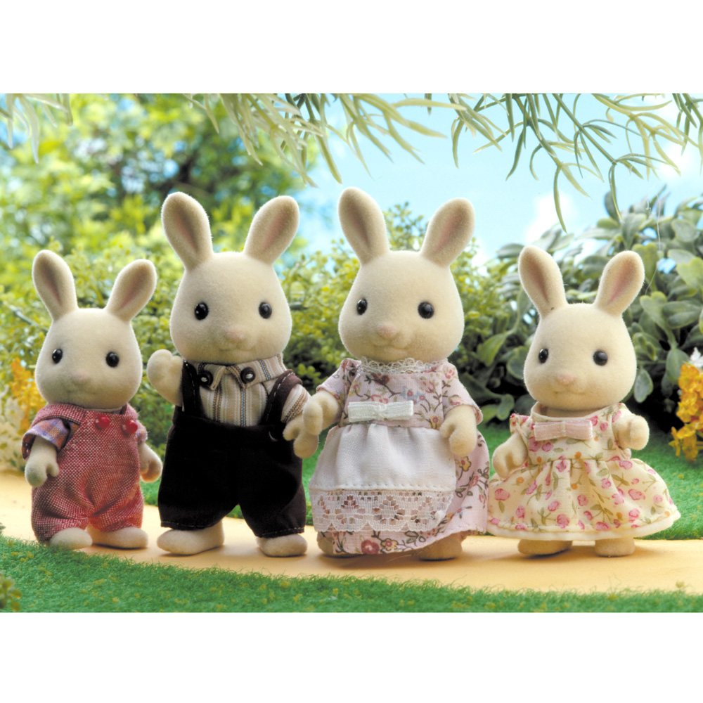 Sylvanian Families - Buttermilk Rabbit Family