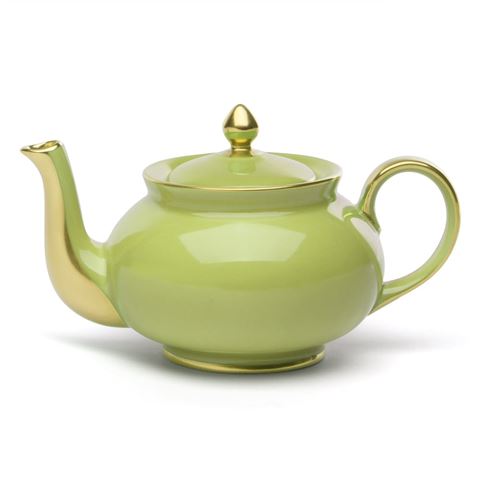 Limoges - Legle Teapot Pastel Green w/Gold Trim Two Cup | Peter's of ...