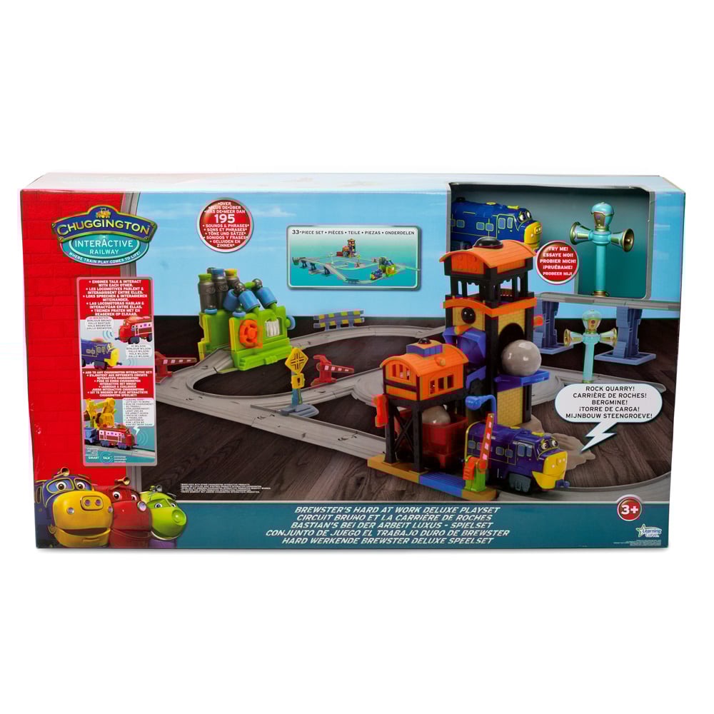Chuggington - Interactive Hard At Work Deluxe Playset