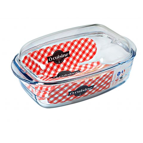 O'Cuisine - Rectangular Casserole Dish w/Lid 6.5L | Peter's of Kensington