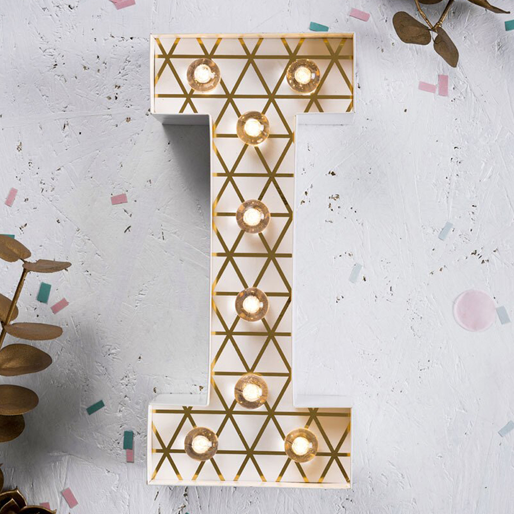 Delight Decor - Little Paper Letter I | Peter's of Kensington
