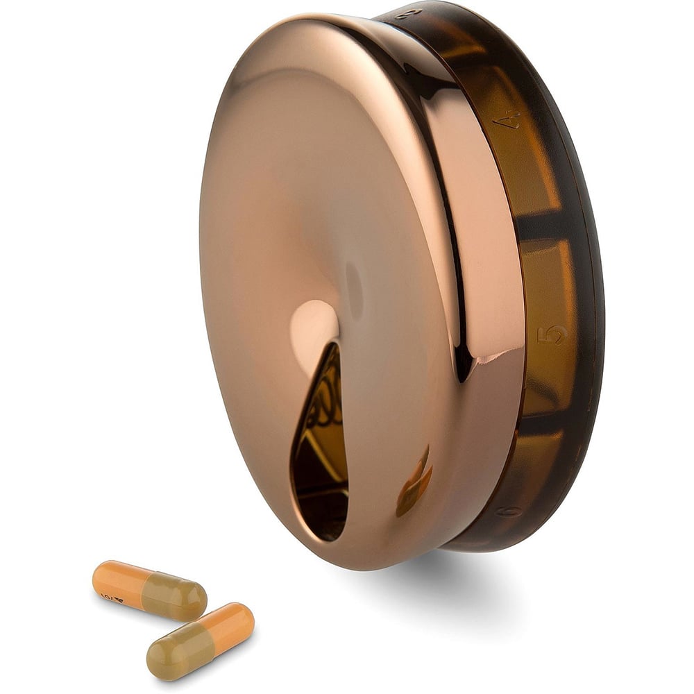 NEW Alessi YoYo Pill Box Golden Pink 8003299430666 | eBay Australia