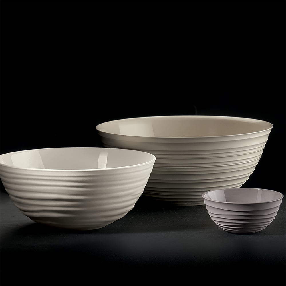 Guzzini - Tierra Bowl Large Taupe | Peter's of Kensington