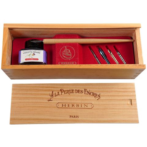 Jacques Herbin - La Perle Des Encres Calligraphy Set 7pce | Peter's of ...